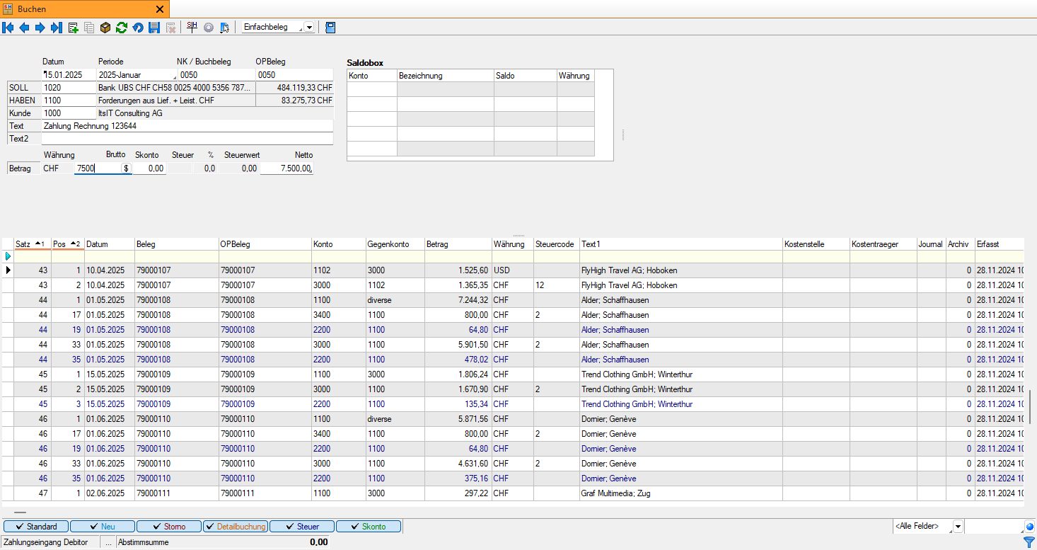 Fibu - SelectLine Business Software - selectline.ch DE
